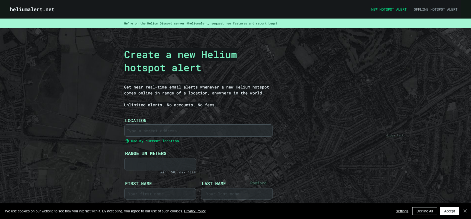 Need help placing your Helium Miner?