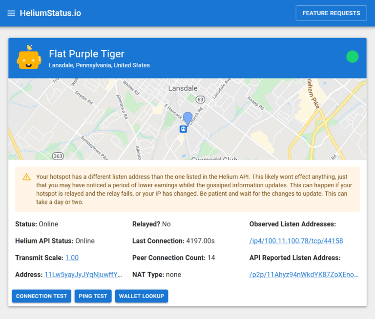 Need help placing your Helium Miner?